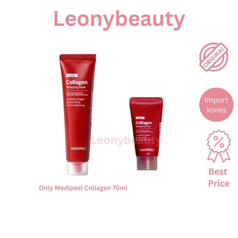 MEDIPEEL Red Lacto Collagen Wrapping Mask 70ml atau 10ml - Shop | Tokopedia