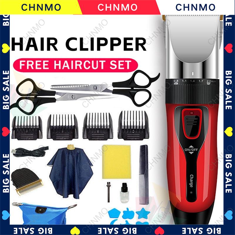 CHNMO Rechargeable Hair Clipper Electric Razor for Men Wireless ...