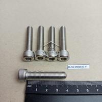 Jual BAUT L M8X40 STAINLESS STEEL 304 BAUD DRAT 12 PANJANG 4 CM SS M8 X ...