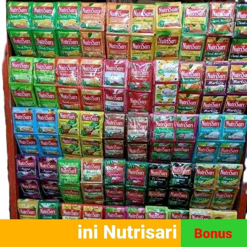 Nutrisari Aneka Rasa @10pcs Minuman Bubuk Instan NUTRISARI MINUMAN ...