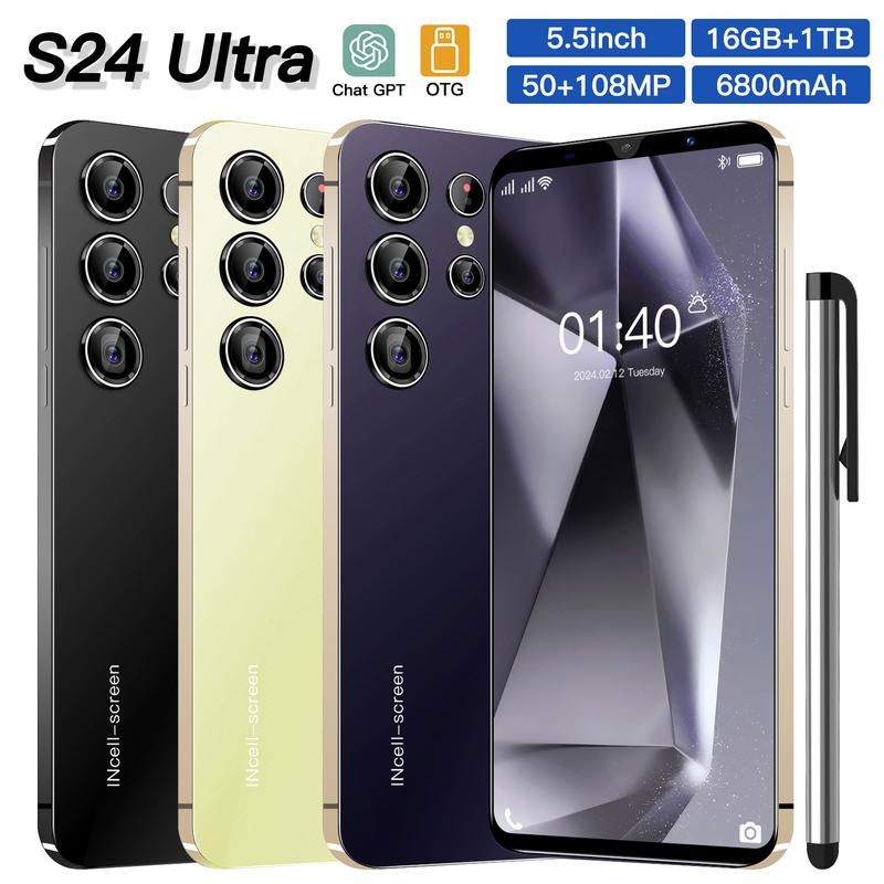 Singapore new smartphone S24 Ultra HD large screen 16GB+1TB factory ...