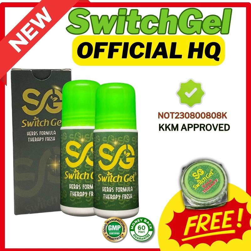 COMBO SWITCHGEL Terapi Herba Untuk Melegakan Sakit ANGIN BADAN ...