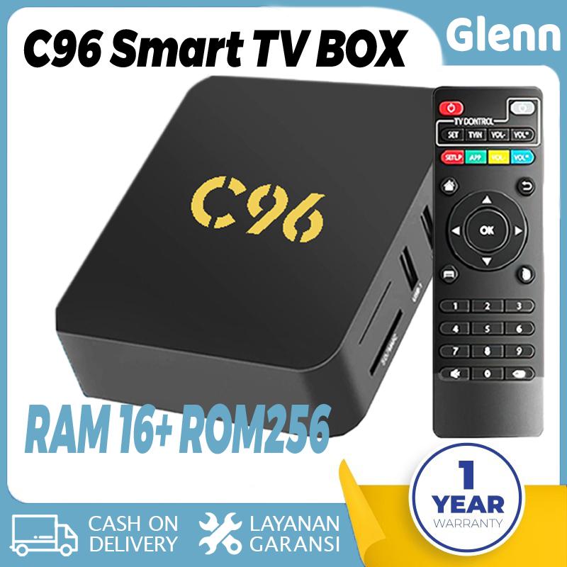 C96 Android Tv Box Ram 16gb Rom 256gb Smart TV BOX Android 13.0 Wifi 2 ...