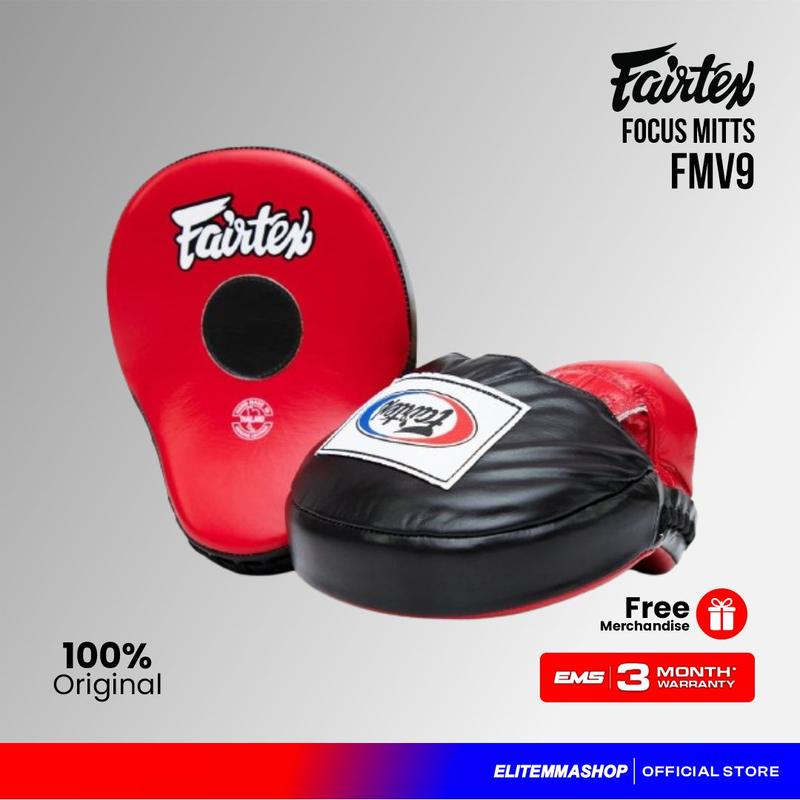 FAIRTEX Ultimate Focus Mitts - (Pair) FMV9 Target Pad Alat Latihan ...