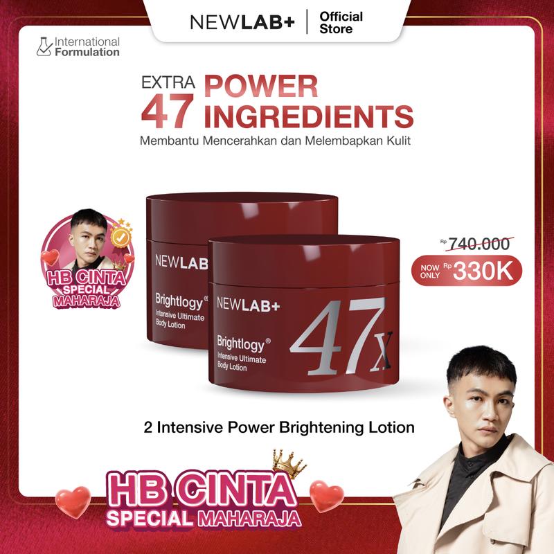 NEWLAB Paket 2 Jar Brightlogy Intensive Power Brightening Lotion - Shop | Tokopedia