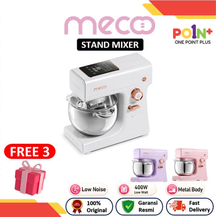 Promo Mecoo Stand Mixer Aesthetic Premium 6 Liter - Milky White Cicil 0 ...