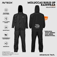 Promo AVTECH - Jas Hujan Pria Wanita Raincoat Rainwear Mantel Outdoor ...