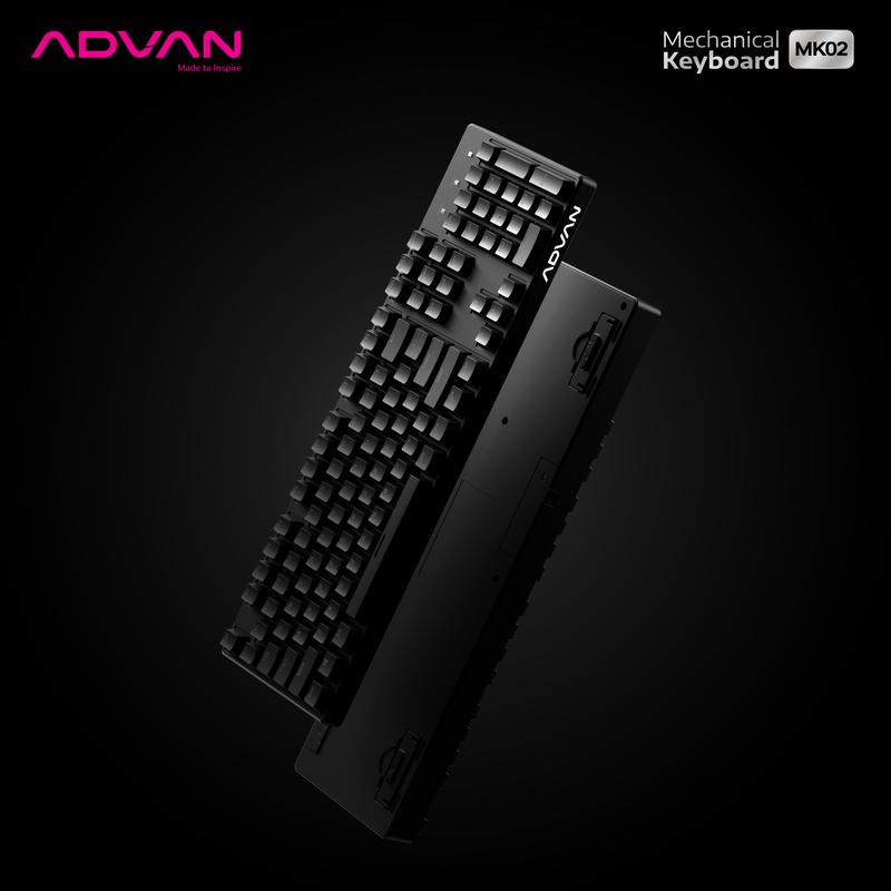 Mechanical Keyboard Advan MK02 gaming Keyboard 104 Keys TKL RGB - Shop ...
