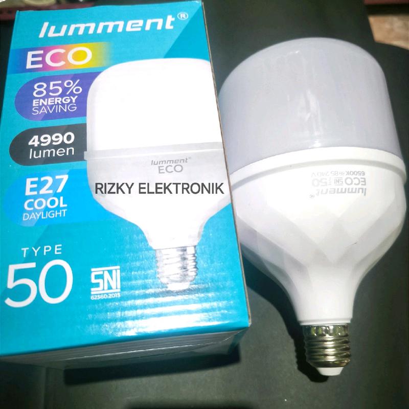 Lampu Bohlam LED Lumment ECO Type 50 Tabung T Bulb Putih CDL - Shop ...