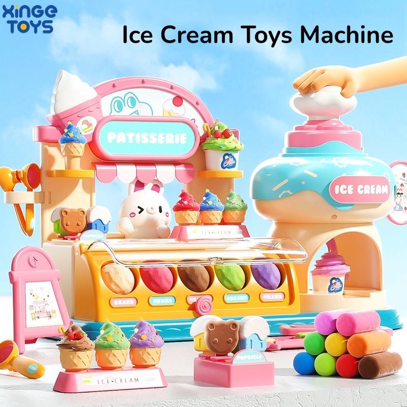 ice cream toys machine Kids DIY Toy Set Pretend Play Ice Cream - TikTok ...