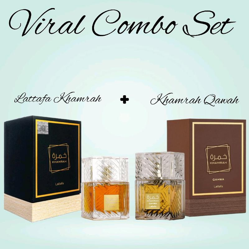 VIRAL COMBO SET (KHAMRAH 100ML + KHAMRAH QAWAH 100ML) LATTAF - TikTok ...