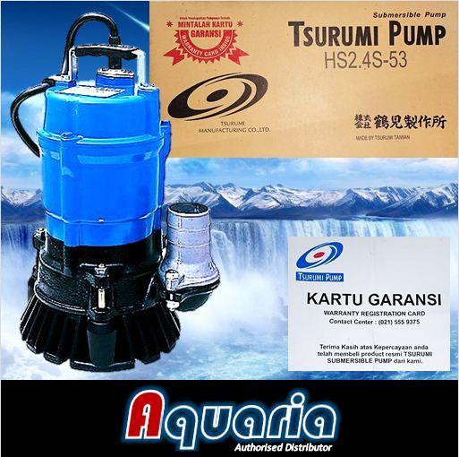 Jual BERGARANSI Tsurumi HS2.4S Pompa Celup Air Bersih/Kotor Submersible ...