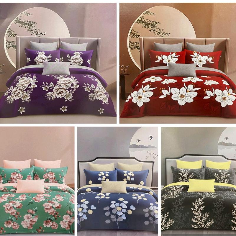 chadar beetsheet 7in 1 set with selimut tebal camforter tot - TikTok ...