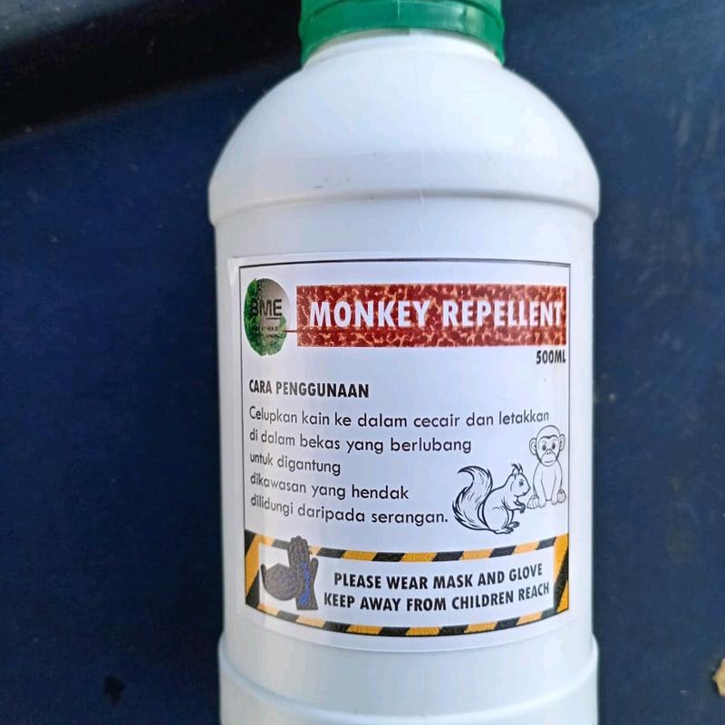 BME Monkey Repellent/Kawalan monyet dan tupai untuk tanaman - TikTok ...