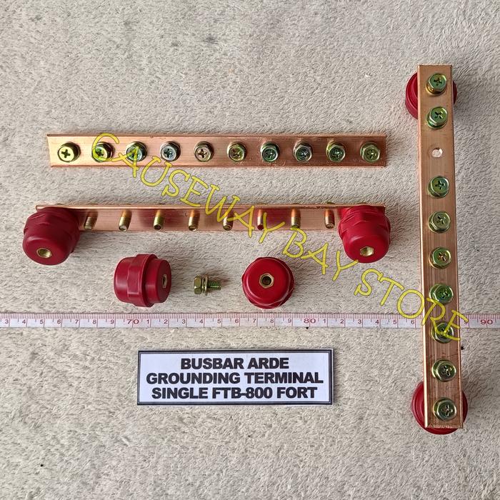 Jual BUSBAR SUPPORT NOL ARDE GROUNDING TERMINAL SINGLE FTB-800 30X200MM ...