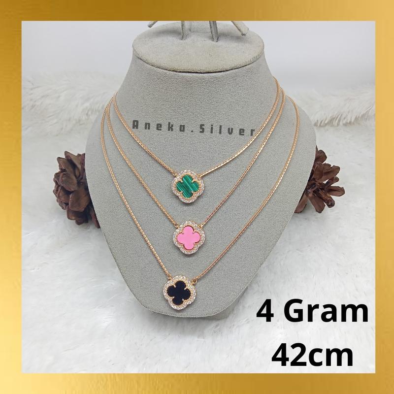 Kalung Koye Bunga Variasi Perak 925 - Model Terbaru - Shop | Tokopedia