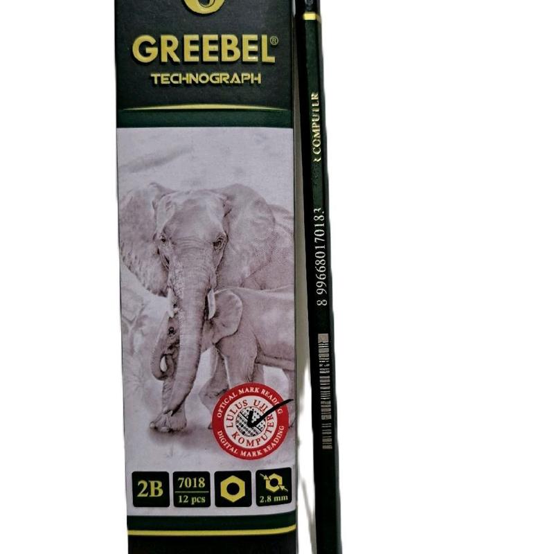 pensil 2b grebel 1pak isi 12 picis - Shop | Tokopedia