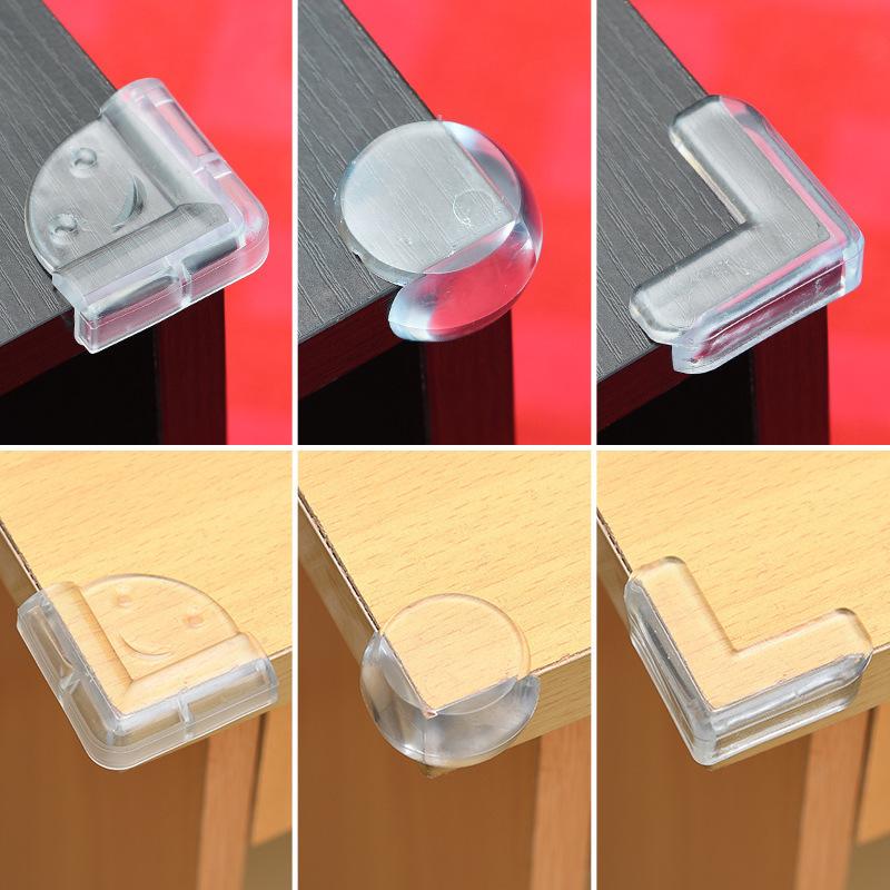 Transparent anti-collision corner table corner protection sticker ...