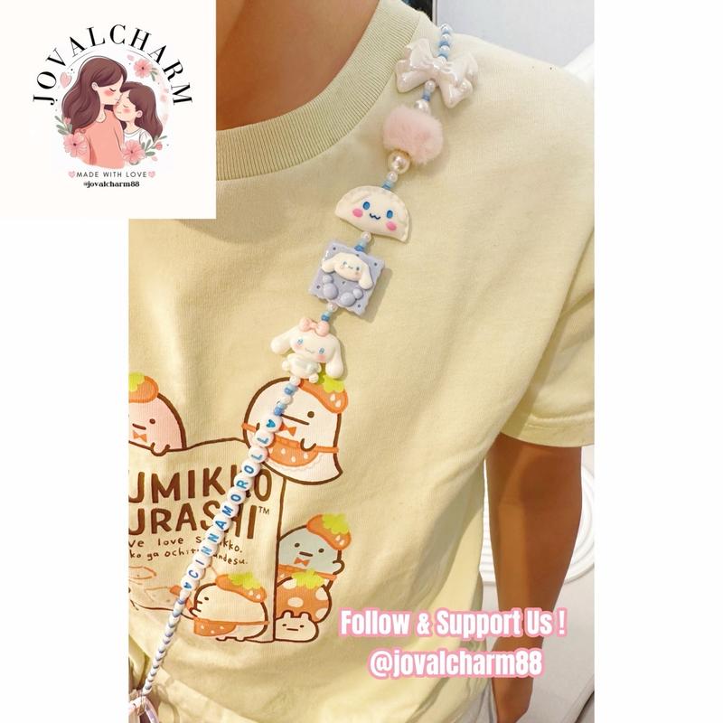 DIY Handmade Custom Design Handphone Body Strap ( Choose 1 name/word ...