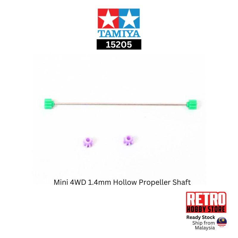 Tamiya 15205 | Mini 4WD 1.4mm Hollow Propeller Shaft High Performance ...