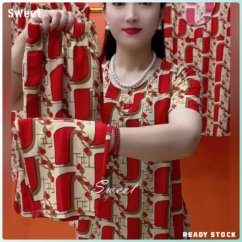 Sut Ibu Musim Panas, Pertengahan Umur dan Warga Emas, Baju Lengan ...