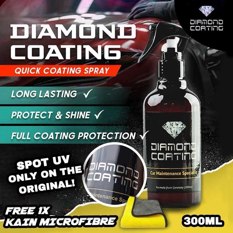 Diamond Coating【Quick Coating】Ceramic Car Coating Spray Automotive ...