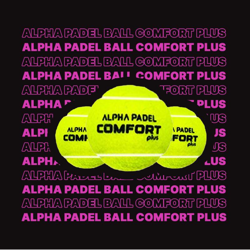 Alpha Padel Ball Comfort Plus (3ball) Nora Dynamic Sport - Shop | Tokopedia