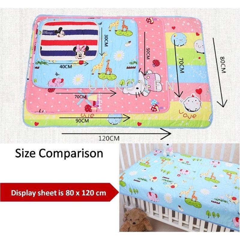 Baby Waterproof Mat Children Baby Diaper Changing Mat Waterproof ...