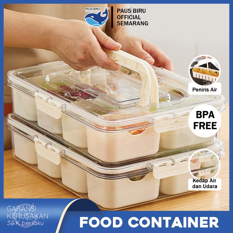 Paus Biru - Food Container Kedap Udara / Kotak Penyimpanan Makanan ...