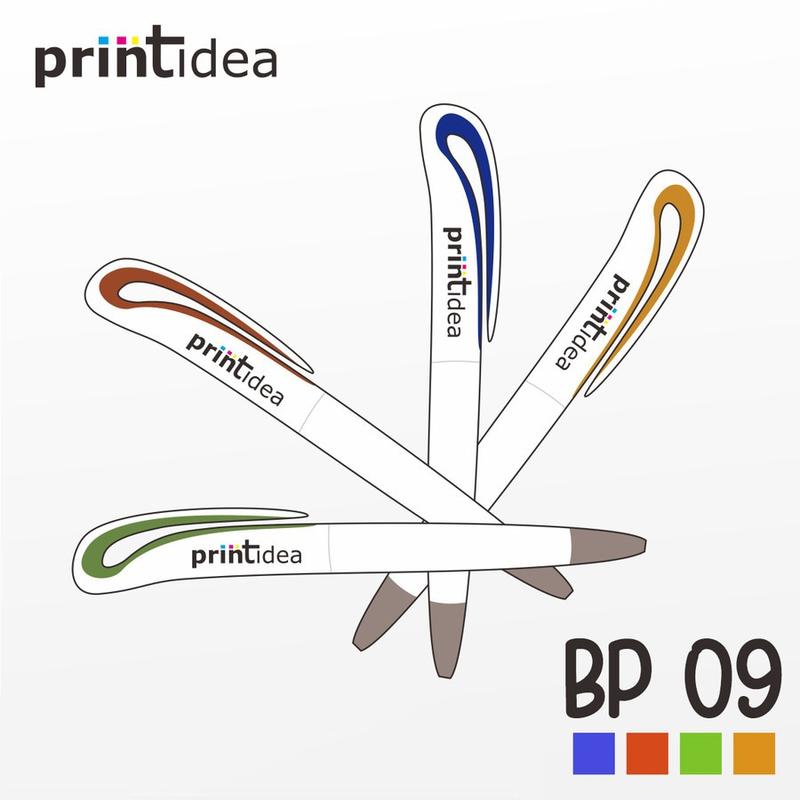 Printidea BP09 Ball Point Pulpen Bolpen Cetak Print UV Custom Logo Nama ...