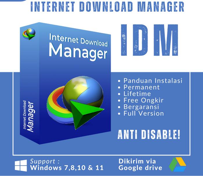 Jual IDM Internet Download Manager TERBARU Full Version Selamanya ...