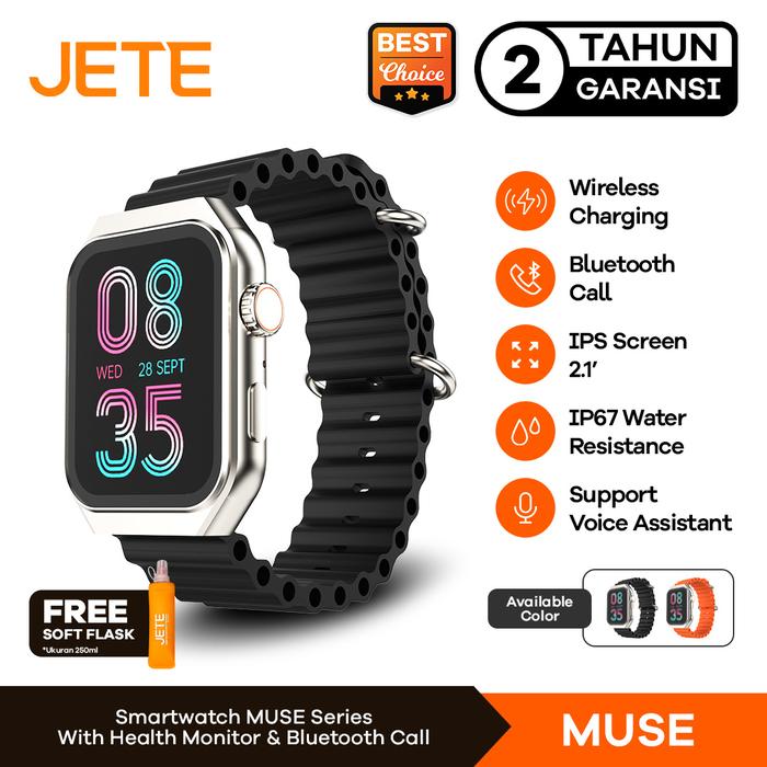 Promo Smartwatch JETE Muse Sport Mode 100+ with IP67 Wireless Charging ...