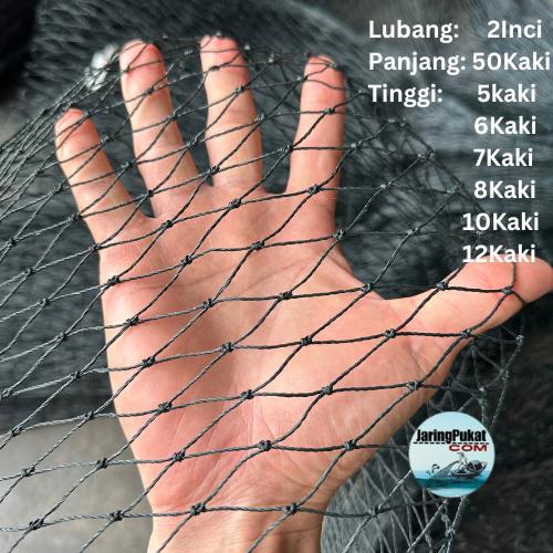 Jaring Pukat PE Pertanian/Ayam/Pagar Lubang 2" Inci, Tinggi 5Kaki, - TikTok Shop Malaysia