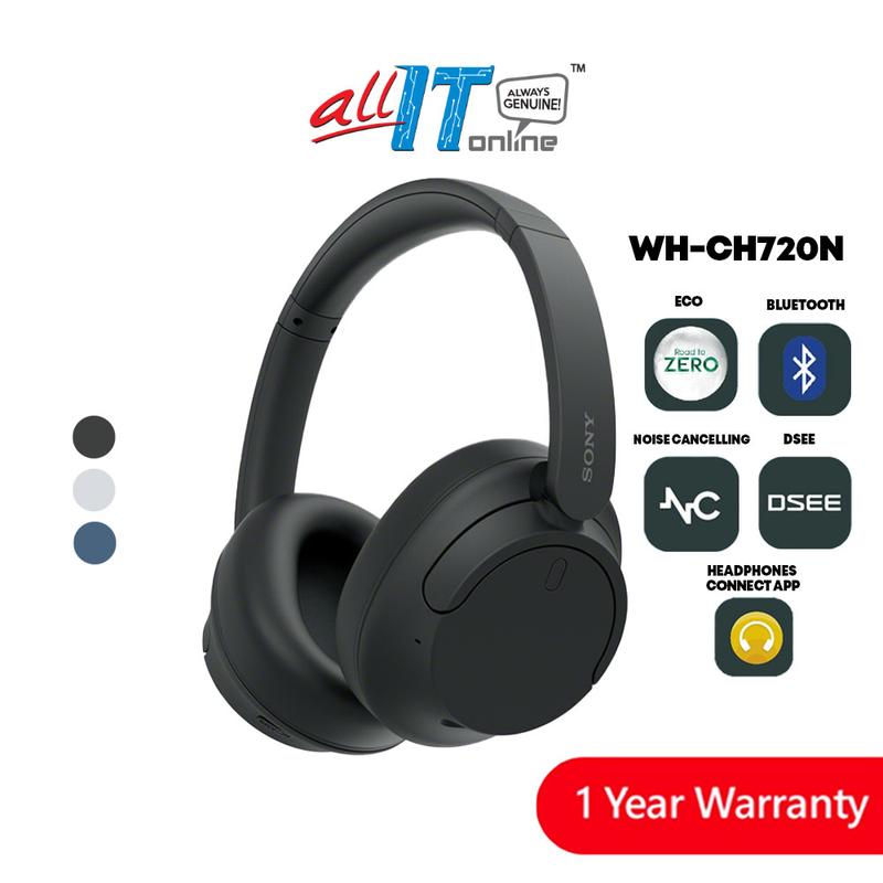 SONY WH-CH720N Wireless Noise Cancelling Headphone CH720 CH720N ...