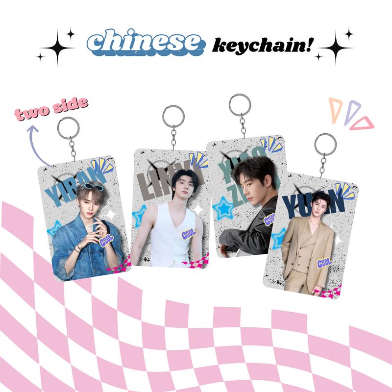 GANTUNGAN KUNCI AKTOR CHINA | KEYCHAIN KEYRING ACRYLIC ACTOR CHINESE ...