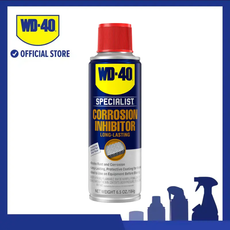 WD40 Corrosion Inhibitor Spray – Rust Prevention for Metal, Machinery ...