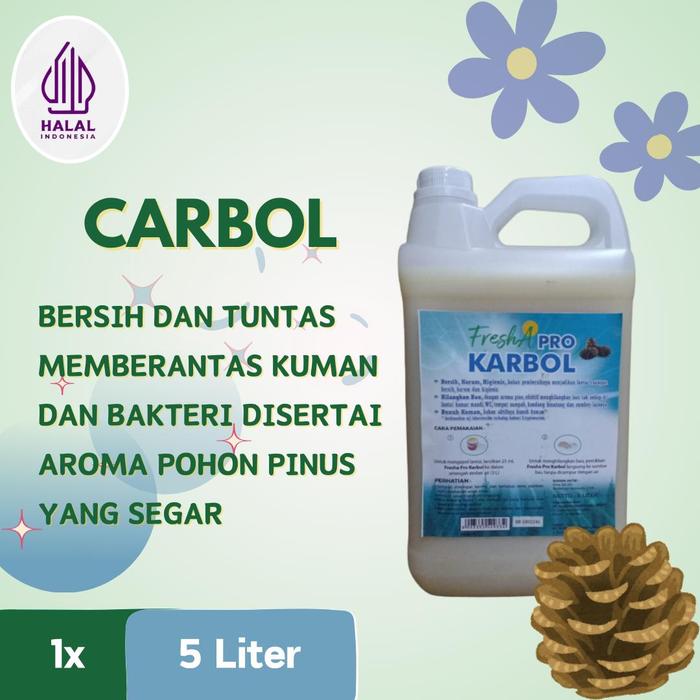 Jual Sabun Cuci Karbol Lantai Fresha Pro Carbol Jerigen 5L - Jakarta ...