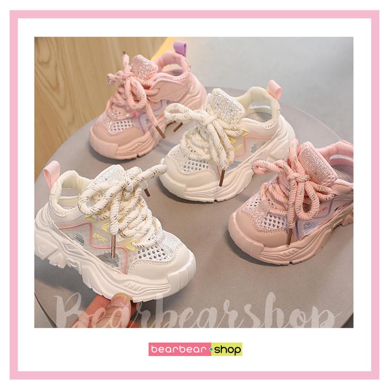 SEPATU SNEAKER ANAK PEREMPUAN PRETTY BLINK KOREA NEW FASHION ...