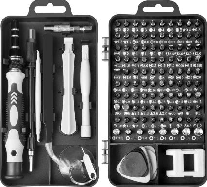 Jual Magnetic Obeng Set 115 In 1 Obeng Perbaikan Smartphone Dan ...