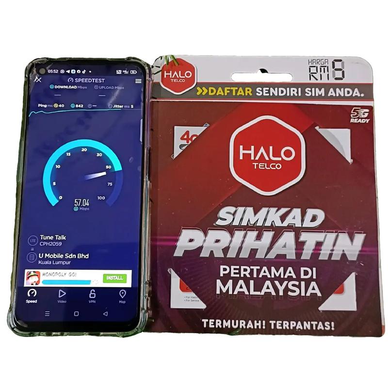 Halo Telco Standard Micro Nano 4G 5G high speed - TikTok Shop Malaysia