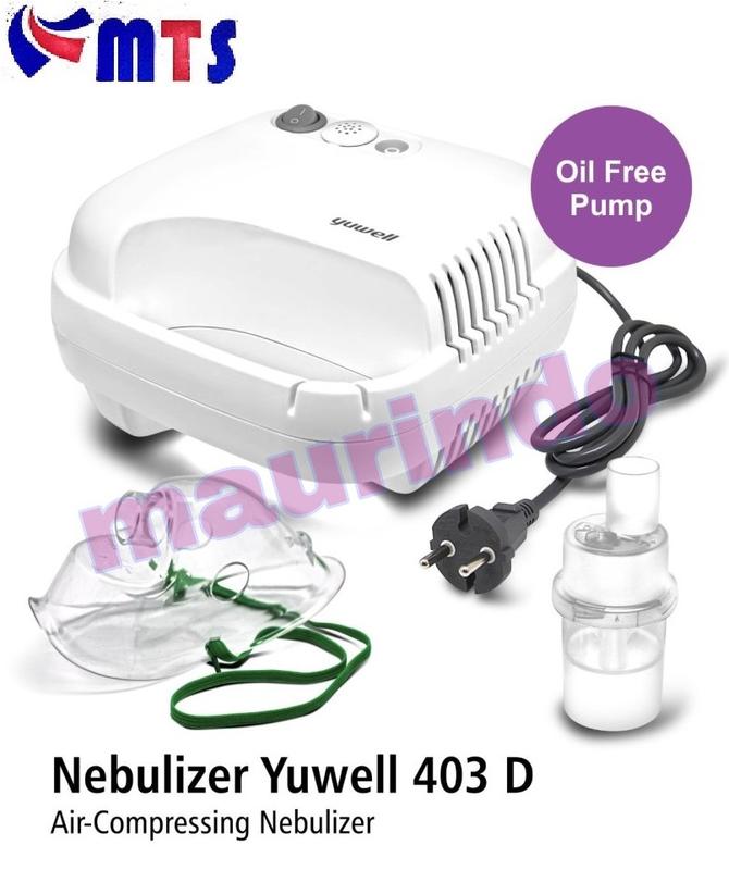 Alat Uap YUWELL Nebulizer 403 D / 405 B Air Compressing Nebulizer ...