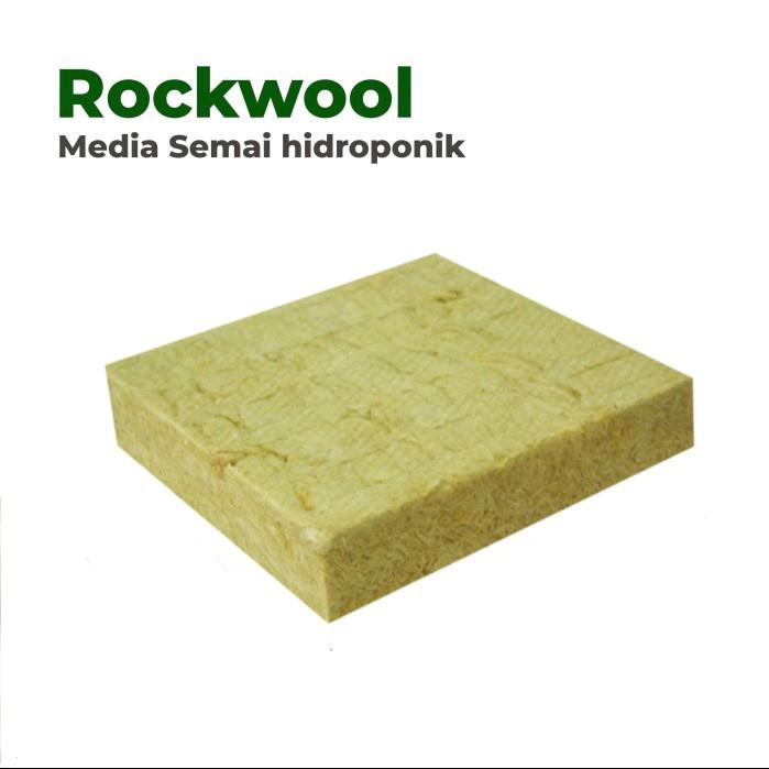 Rockwool Besar Ukuran 20x7x1.8 cm untuk Media Tanam Tanaman - Shop ...