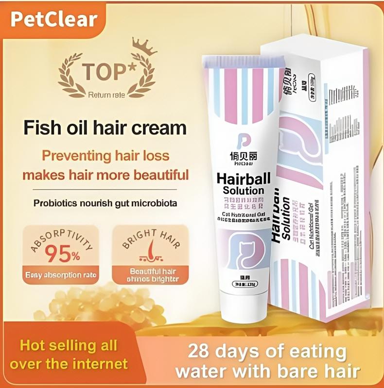 PetClear Hairball Solution Gel 120g Hairball Removal for Cat - TikTok ...