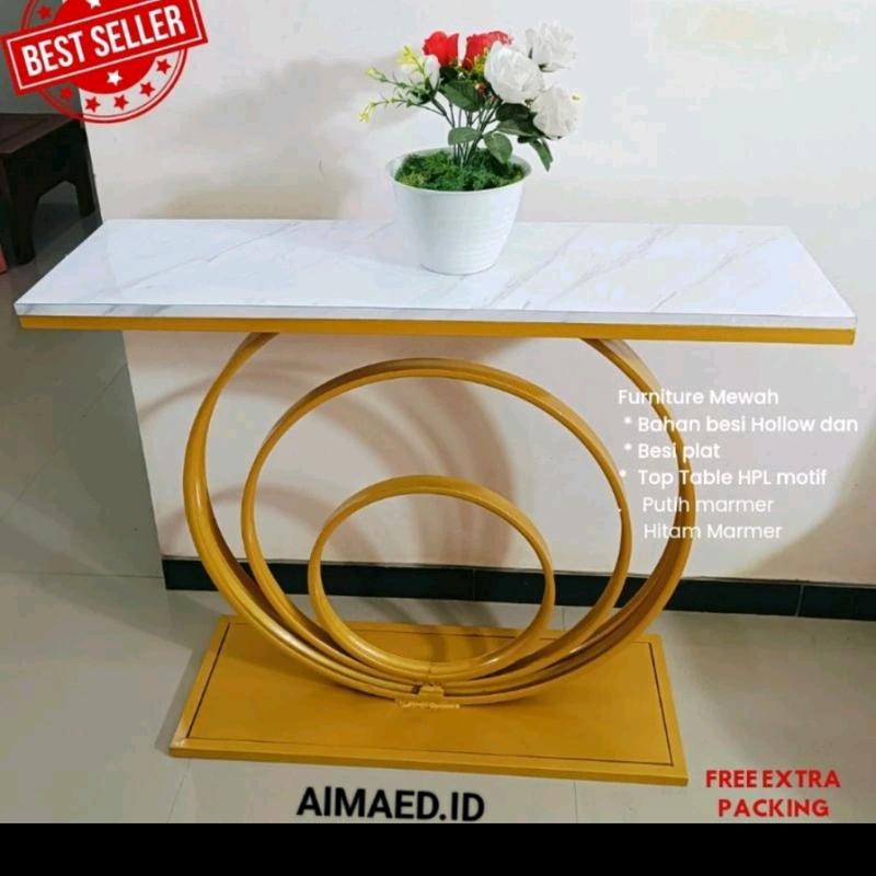 Meja Console/Meja Bulat-1/Meja Bulat-3/meja minimalis/meja Korea - Shop ...