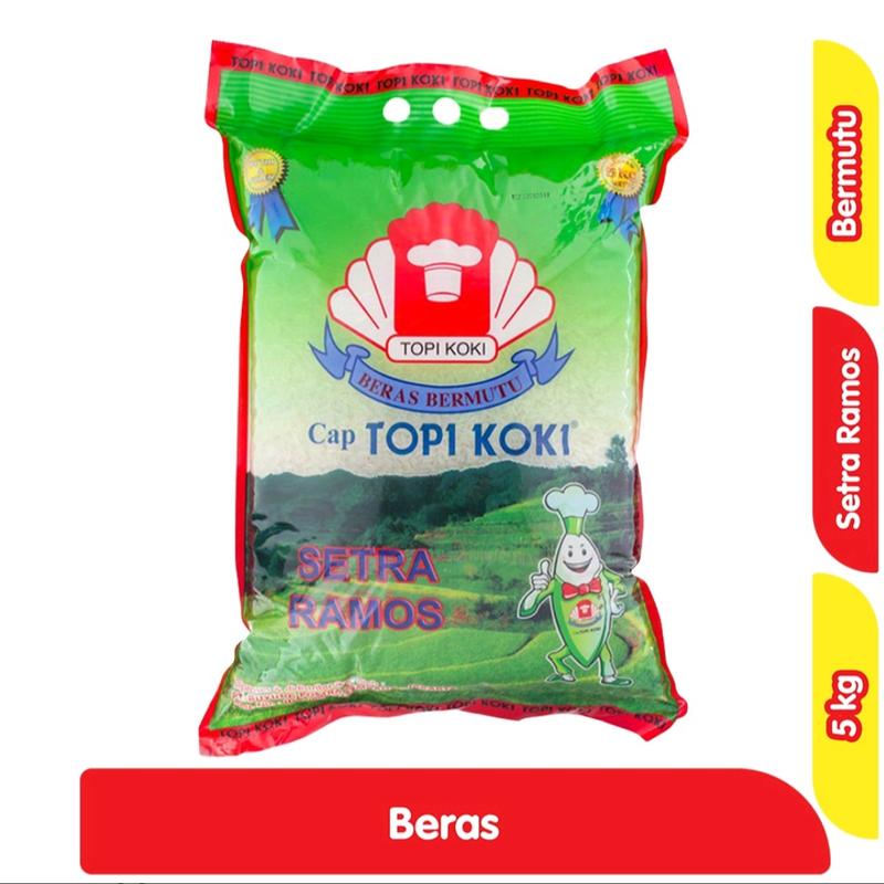 [Jawa Tengah] Beras Topi Koki 5kg// Beras Premium 5kg - Shop | Tokopedia