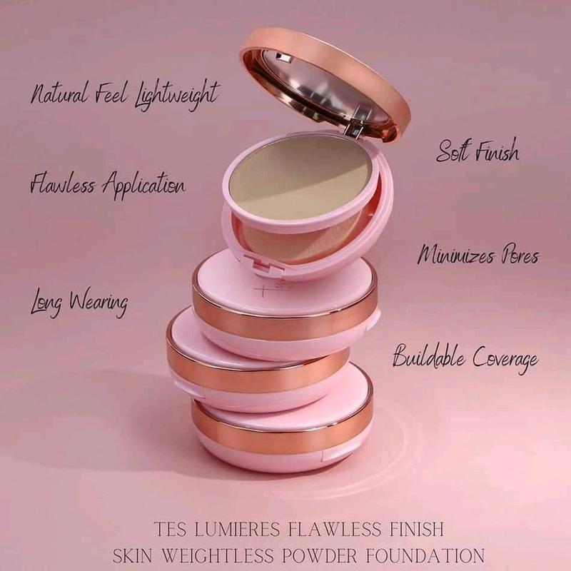 Tes Lumieres Powder Foundation - TikTok Shop Singapore