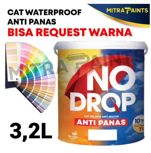 Jual BISA REQUEST WARNA NO DROP ANTI PANAS TINTING 3,2 LITER / CAT ...