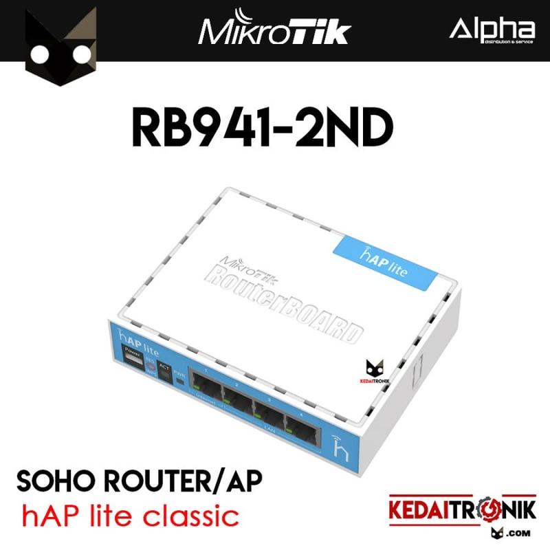 Mikrotik RB941-2ND Router Board hAP Lite Wireless RB 941 routerboard ...