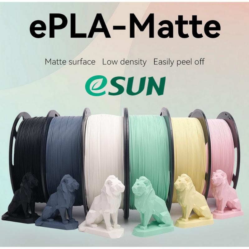 eSun ePLA-Matte 1.75mm 1KG 3D Printer Filament - TikTok Shop Singapore