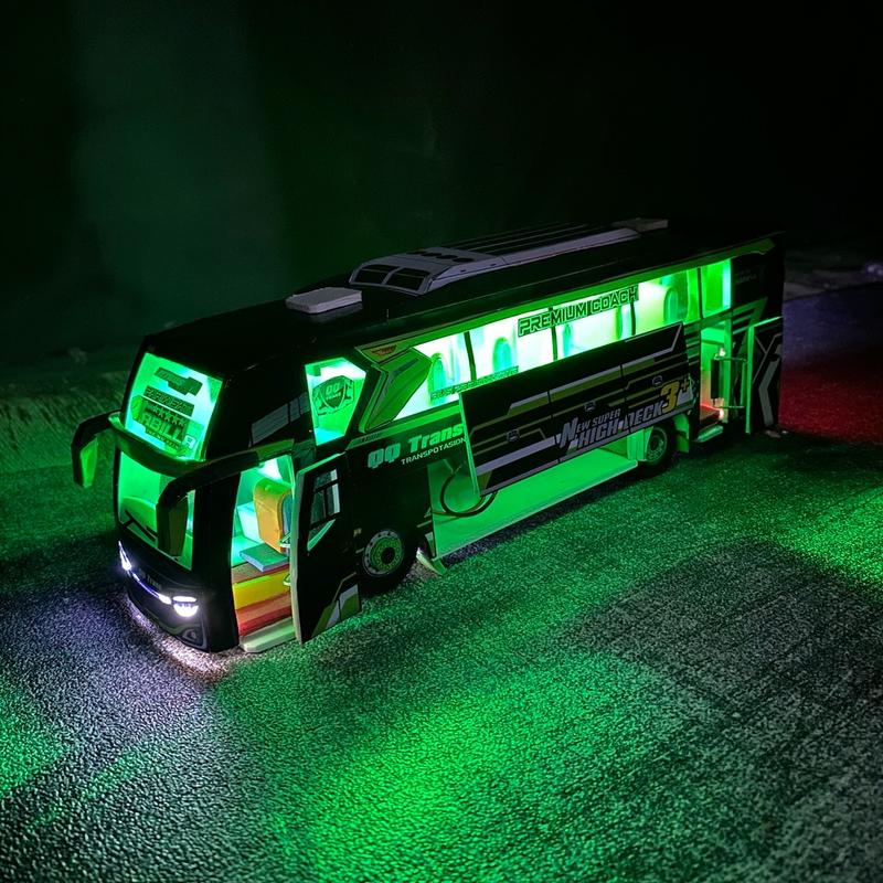 Mainan Bus nabila full interior lampu pintu bagasi bisa di buka - Shop ...